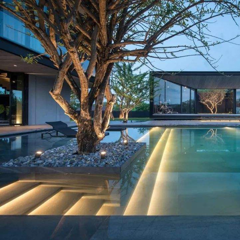 Led strip for swimming pool lighting 120 leds / m 856 Lumens / m ...