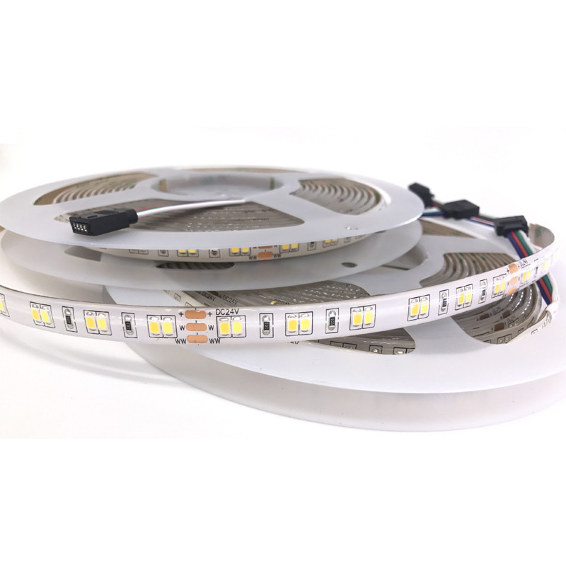 Striscia led a luce bianca variabile 120 led/m 2 in 1 1450 Lumen/m ...