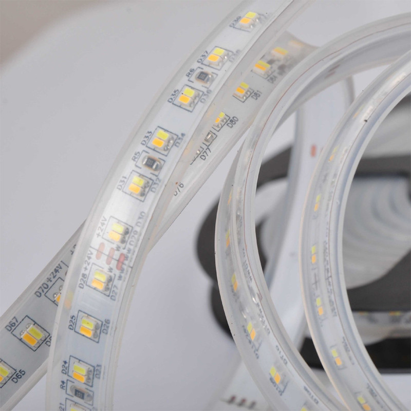 LED strip variable white lighting 120 leds / m 2-in-1 1450 Lumens / m ...