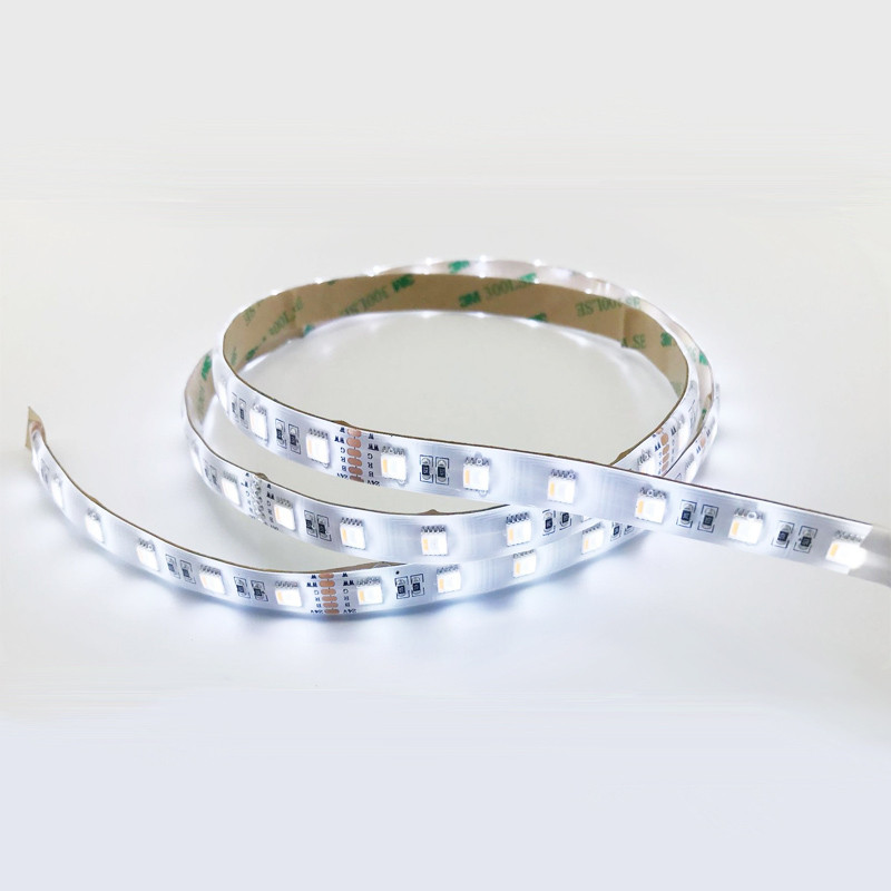 Striscia led multicolore RGB + bianco variabile 60 led/m 5-in-1 780 ...