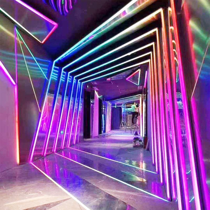 Multicolored led strip with dynamic effects 60 leds / m - 3 leds / pixel