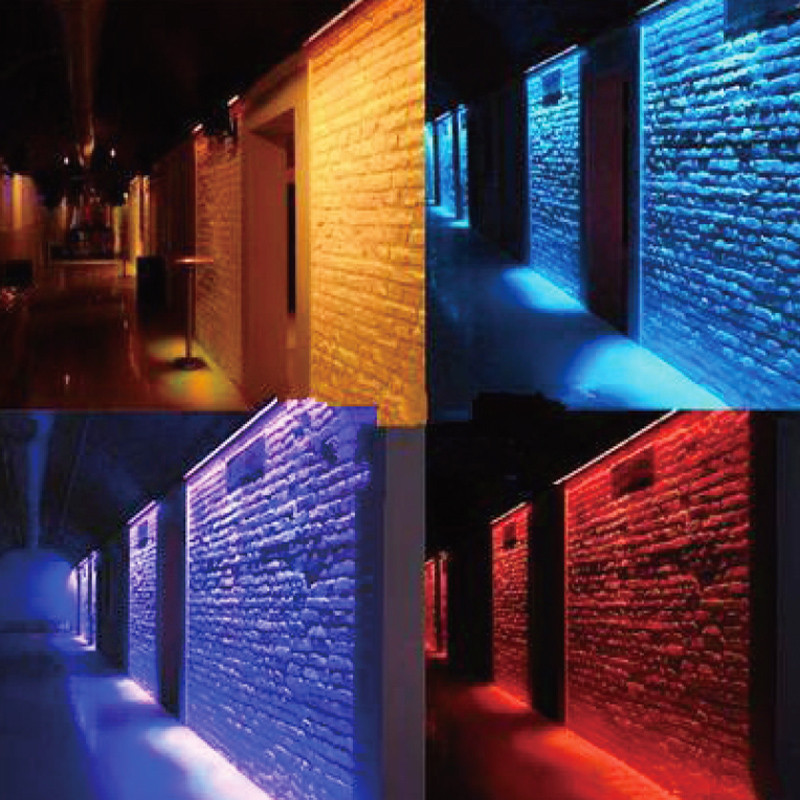 Led strip RGB wall washer 42 leds / m 264 Lumens / m waterproof