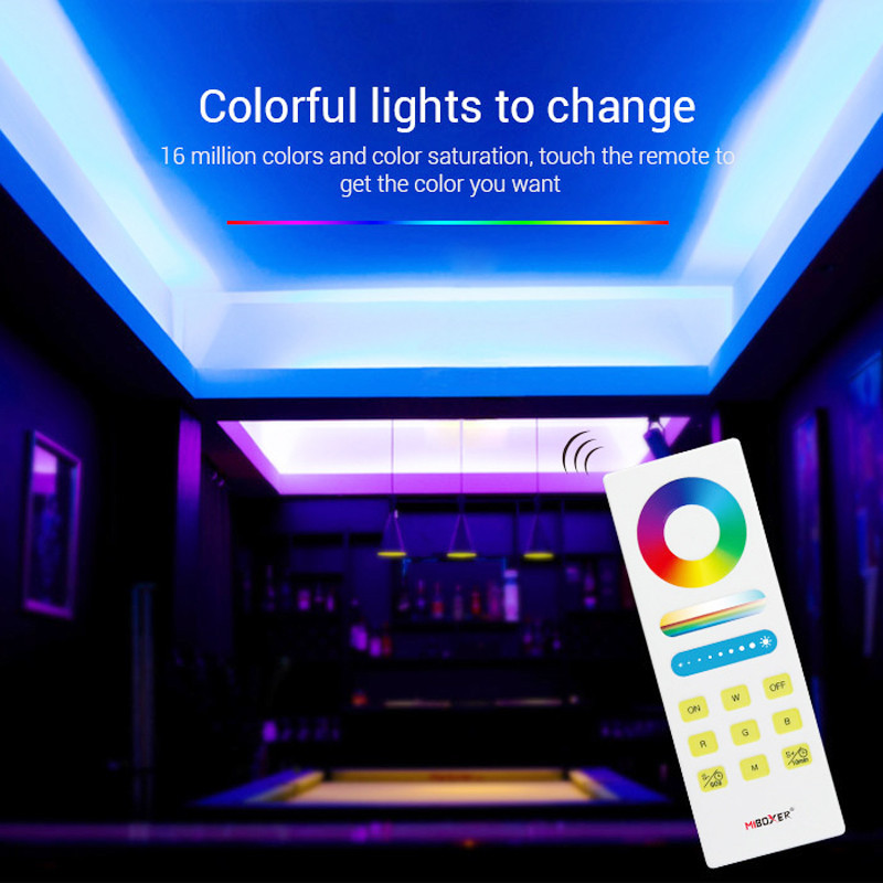 RGB + CCT-LED-Controller mit 15A-Fernbedienung