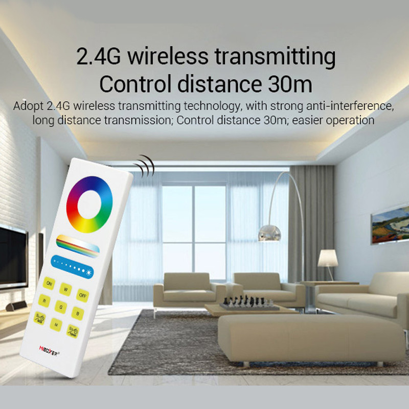 RGB + CCT led controller with 15A remote control