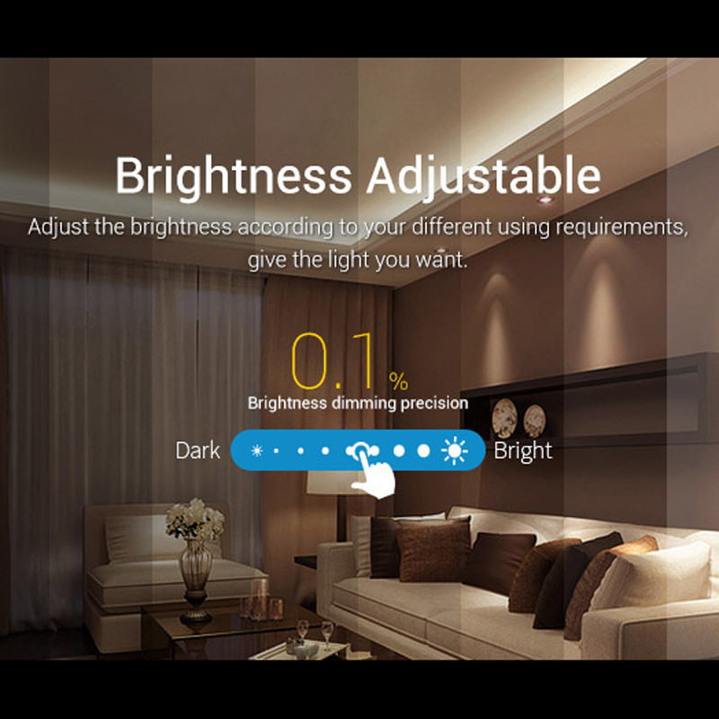 RGB + CCT led controller with 15A remote control