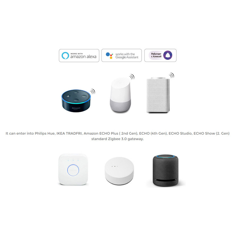 ZIGBEE + RF 15A controller for led strips 1 color, variable white, RGB ...