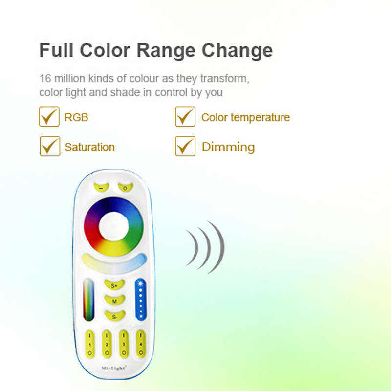 4-zone LED remote control RGB + CCT